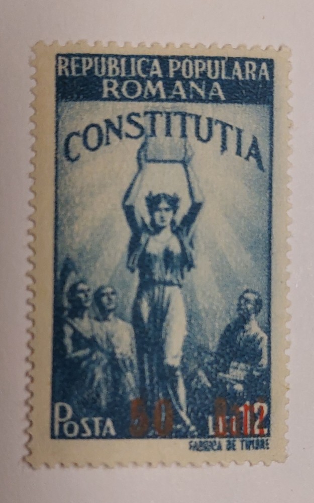 Romania 1952 - Constitutia R.P.R. MNH | arhiva Okazii.ro