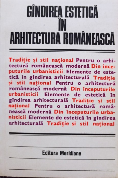 Gheorghe Sasarman (coord.) - Gandirea estetica in arhitectura ...