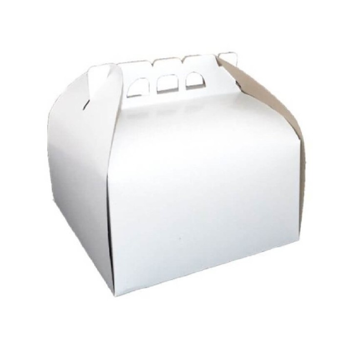 Cutii Tort OTI, 20x20x12.5 cm, 25 Buc/Bax, Carton Duplex, pentru 0.5 Kg ...