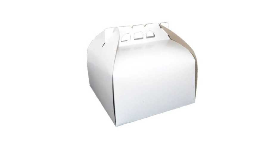 Cutii Tort OTI, 20x20x12.5 cm, 25 Buc/Bax, Carton Duplex, pentru 0.5 Kg ...