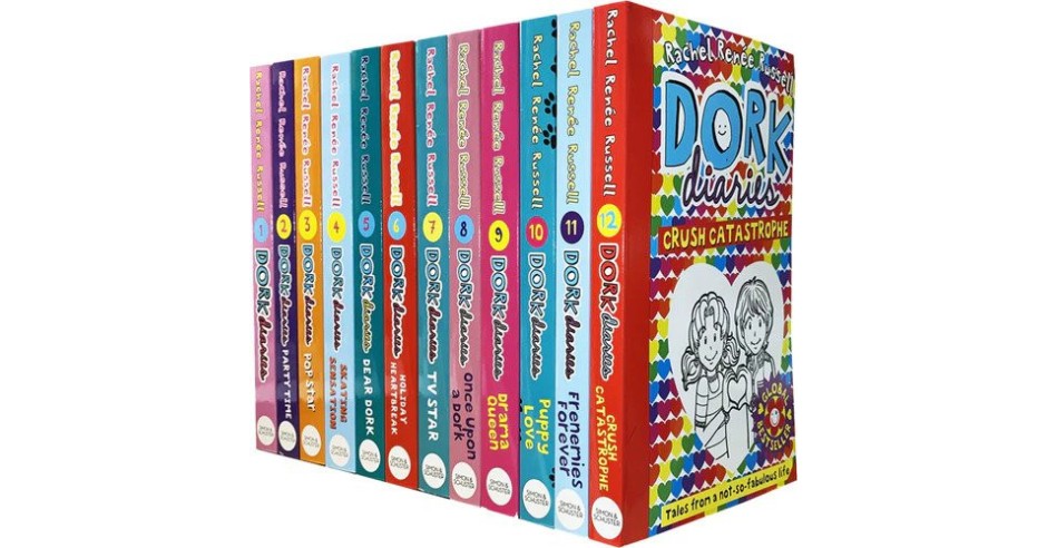 Dork Diaries Series 12 Books Collection Set By Rachel Renee Russell ...