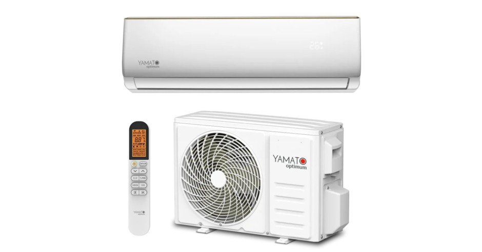 Aparat aer conditionat Yamato Optimum R32 YW12T2, A++/A+, Wi-Fi, Auto-curatare, Golden Fin, DC ...