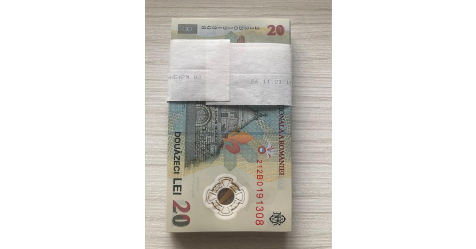 Pachet bancnote necirculate de 20 lei | arhiva Okazii.ro