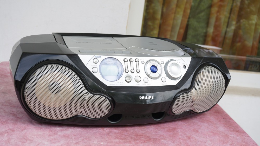 Radiocasetofon Cu CD Boombox Philips AZ2055 Cu Telecomanda Arhiva