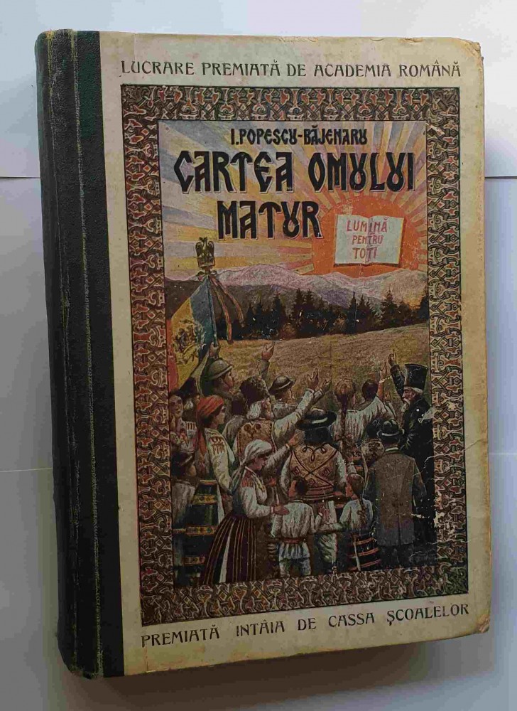 Carte RARA veche anul 1925 - Cartea Omului Matur - piesa deosebita de ...