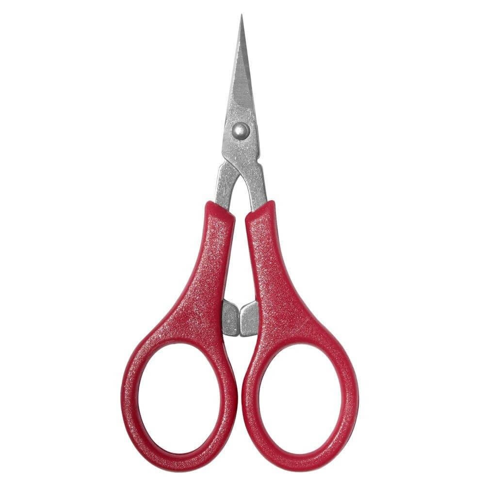 Forfecuta Cuticule cu Manere Rosii 9 cm, Forfecuta pentru Manechiura si ...