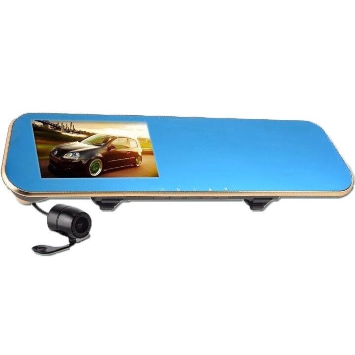 Camera Auto Oglinda Retrovizoare iUni Dash M55, Full HD, Unghi filmare ...