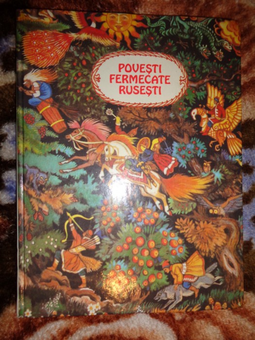 Povesti fermecate rusesti ( cartea cuprinde 17 povesti ,ilustrate de N ...