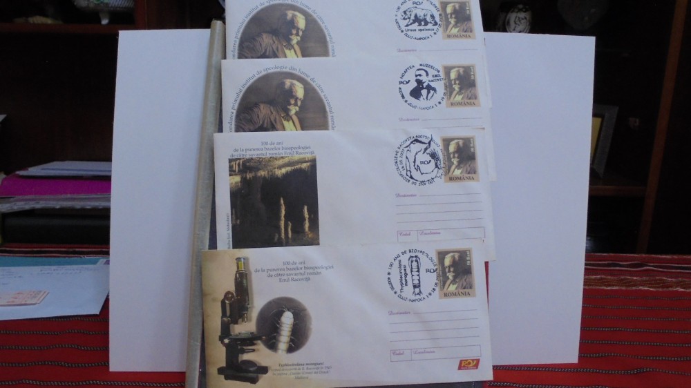 ROMANIA - 100 de ani de la punerea bazelor biospeologiei de catre EMIL ...