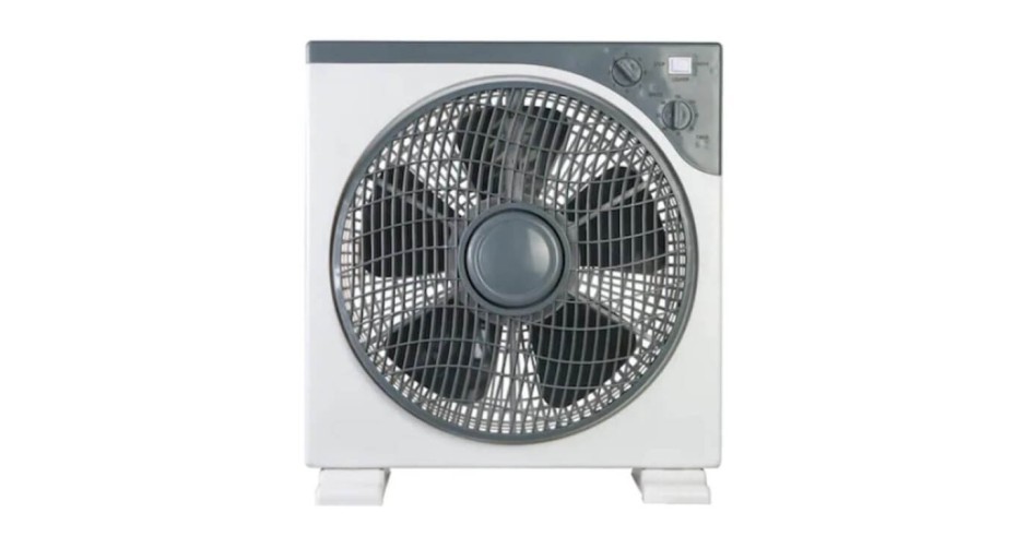 Ventilator de podea, cu grila de ventilatie rotativa, 3 trepte viteza ...