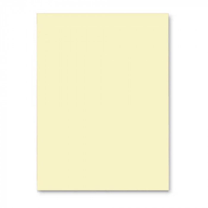 Hartie Cartonata FAVINI, Crem, 50x70 cm, 20 Coli/Top, 220 g/m², Carton Colorat, Carton Colorat ...