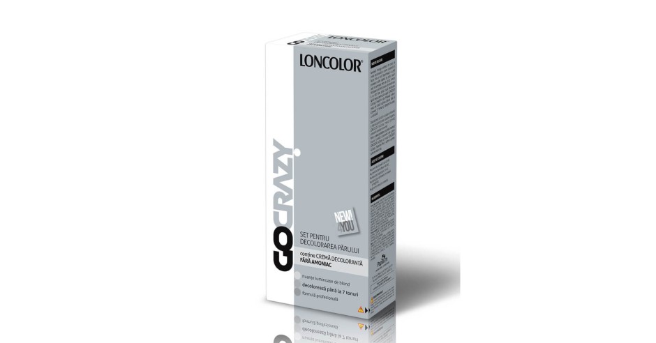 Vopsea Crema Decoloranta Par LONCOLOR Go Crazy, fara Amoniac, 120 ml ...