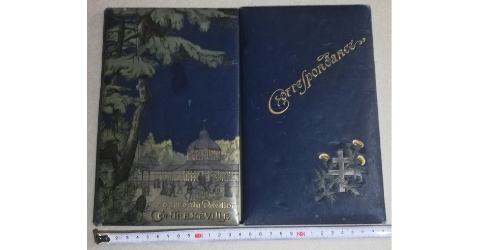 Mapa corespondenta de birou sfar?itul secolului 19, 23x28cm | arhiva ...