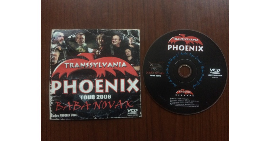 transsylvania phoenix baba novak tour 2006 limited cd disc vcd video ...