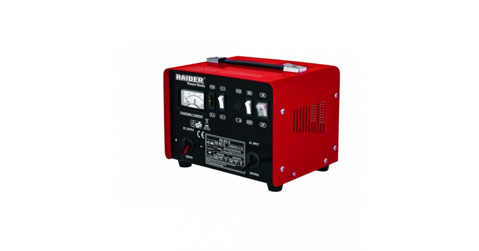 Redresor auto cu transformator clasic, 12/24V, 10A, RD-BC12, Raider ...