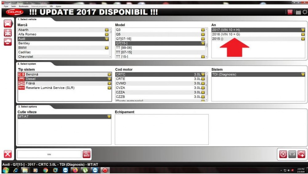 Update soft la Delphi Autocom cu 2017.R3 Auto+Camioane (Licenta ...