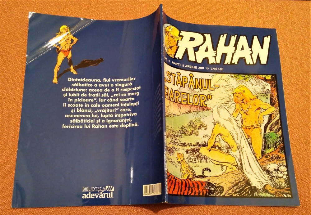 Rahan ,,Cainii-Ucigasi". Revista de benzi desenate - Colectia Adevarul ...
