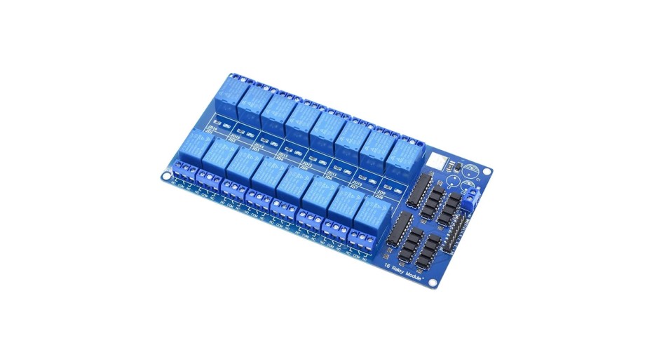 Modul Releu Cu 16 Canale 5v Cu Izolator Optic Pentru Arduino Arhiva