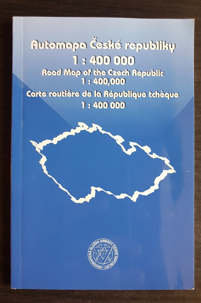 Automapa Ceske Republiky (Harta auto Cehia) Road Map of The Czech ...