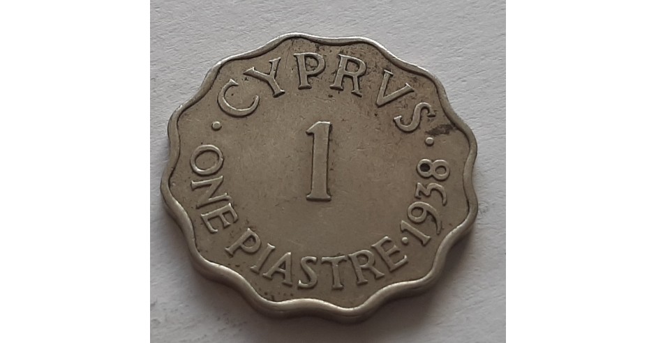 178. Moneda Cipru 1 piastre 1938 | arhiva Okazii.ro
