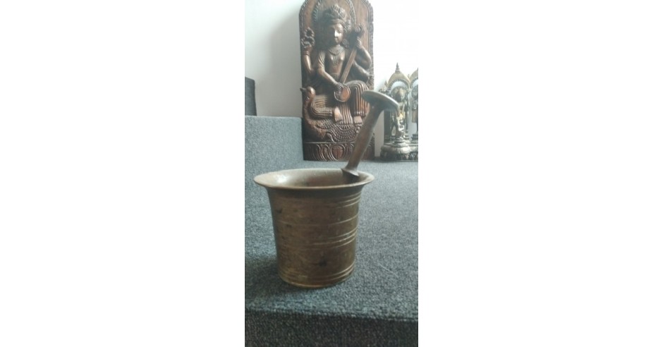 MOJAR DIN BRONZ MASIV VINTAGE CADOU B | Okazii.ro