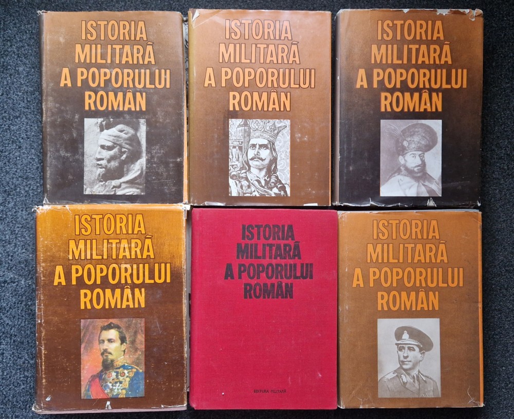 ISTORIA MILITARA A POPORULUI ROMAN (6 volume - complet) | arhiva Okazii.ro