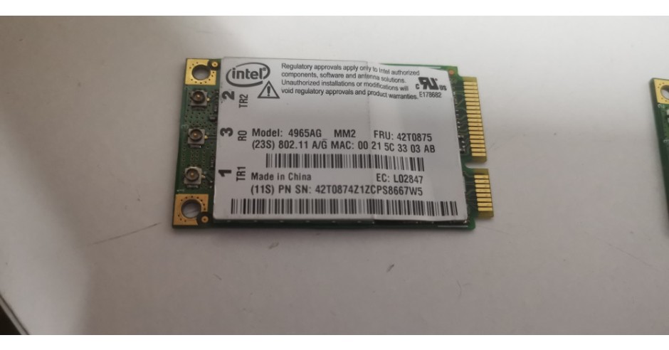 Placa Wireless Laptop intel 4965AG MM2 | Okazii.ro