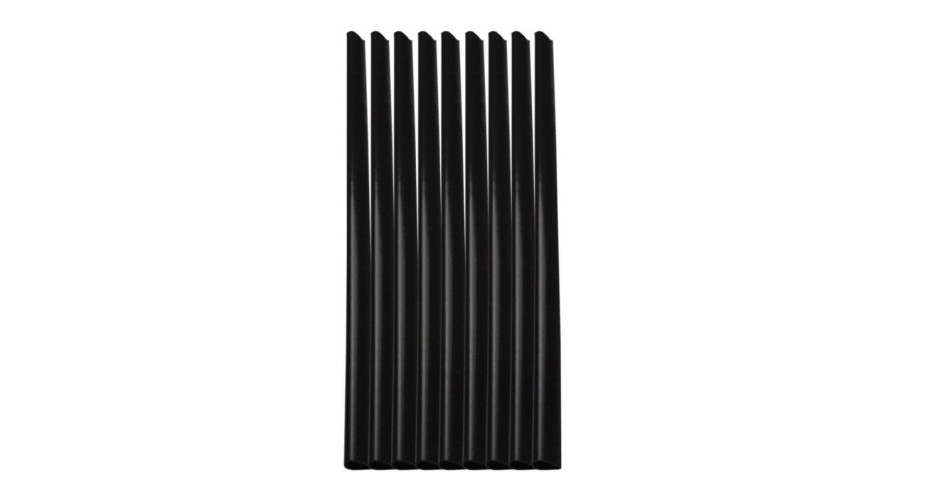 Set 25 Baghete Indosariere ECADA, Negre, 8 mm, Material Plastic ...