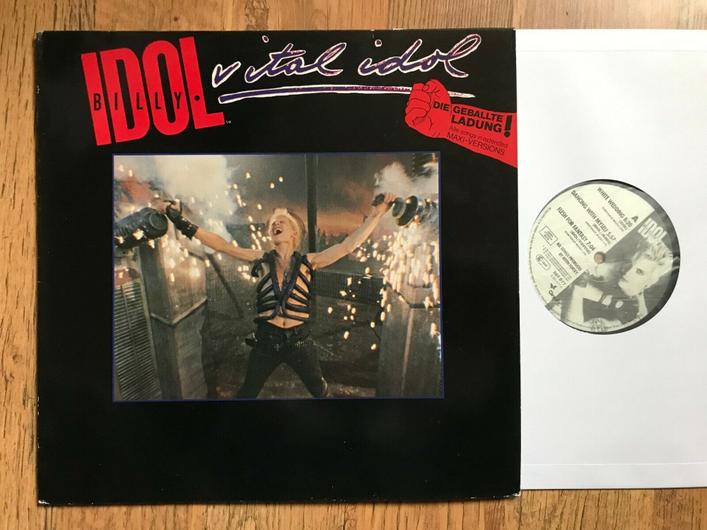 Billy Idol - Vital Idol (1985, Chrysalis) Disc vinil LP original | arhiva Okazii.ro