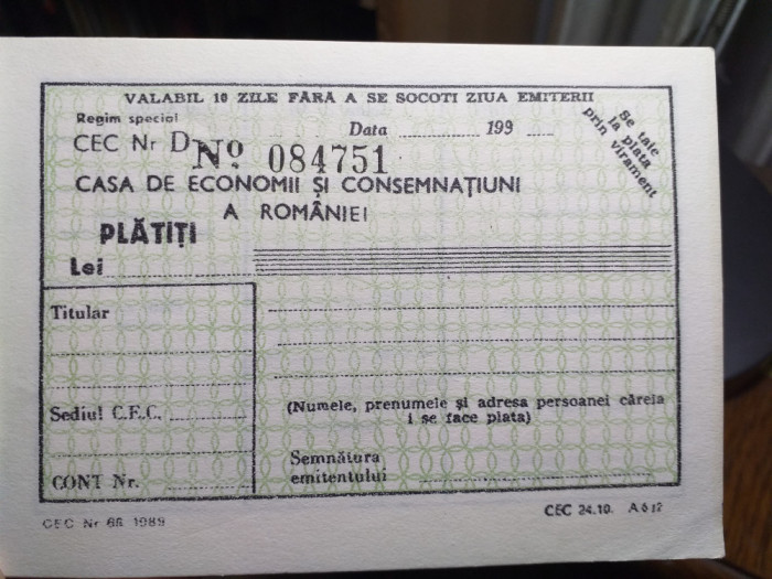 Carnet/File CEC, colectie | Okazii.ro