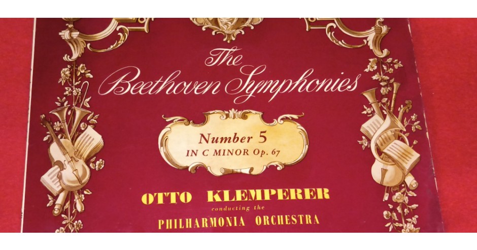 Vinil Beethoven Symphonies No. 5, 1956, Otto Klemperer, Philharmonia ...