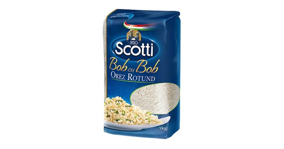 Orez Rotund Riso Scotti 1 Kg, 10 Buc/Bax, Orez Riso Scotti Bob cu Bob ...