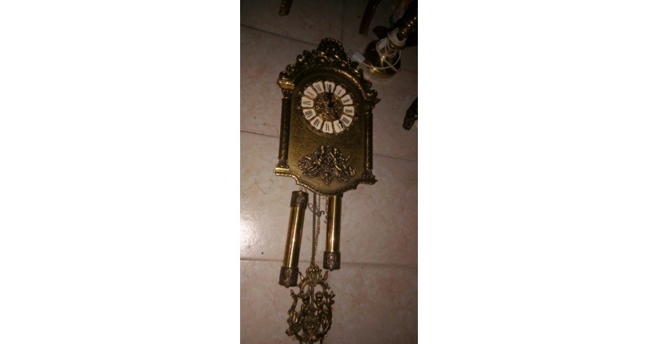Superb ceas de perete antic in stil francez Comtoise | arhiva Okazii.ro