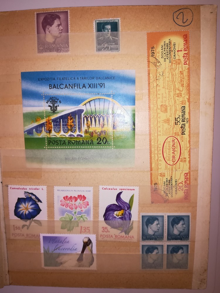 Clasor cu timbre vechi romane?ti datate ?i nedatate | arhiva Okazii.ro