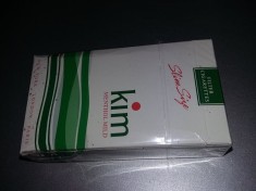 Pachet tigari KIM ,Menthol Mild,Slim Size Sigilat perioada CEAUSISTA ...