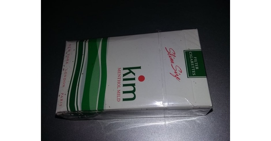 Pachet tigari KIM ,Menthol Mild,Slim Size Sigilat perioada CEAUSISTA ...