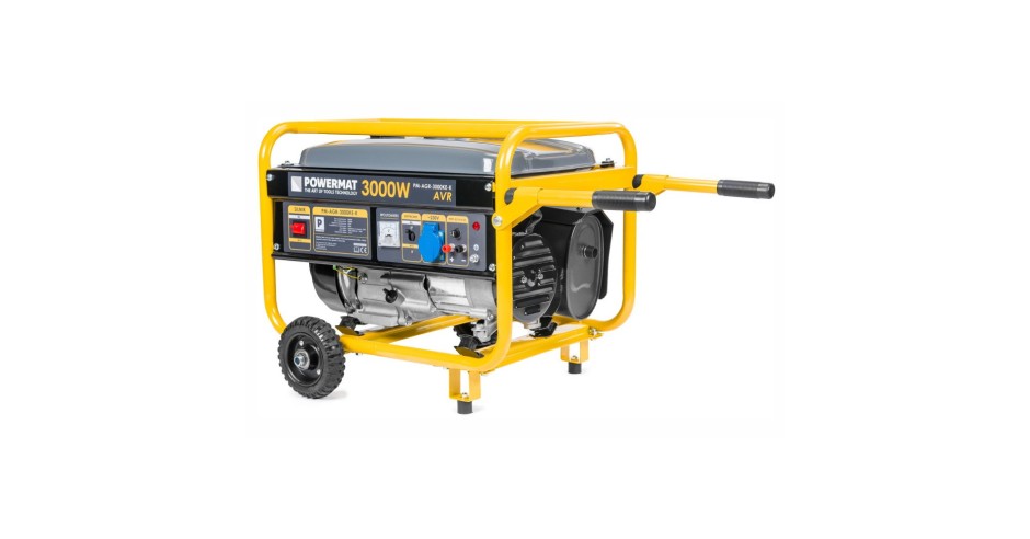 Generator Curent 3Kw 3000W cu ROTI SI MANERE Powermat TransportGratuit ...