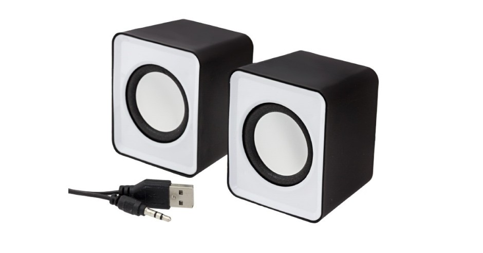 Set Boxe Stereo pentru PC sau Laptop, Conectare prin USB, Putere 2x3W ...