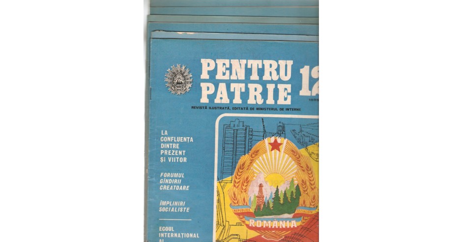 Pentru patrie 1985 1986 24 reviste | arhiva Okazii.ro