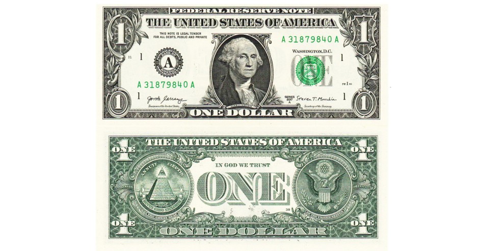Statele Unite ale Americii USA SUA 1 Dolar 2017 (Boston) A P-544 UNC ...