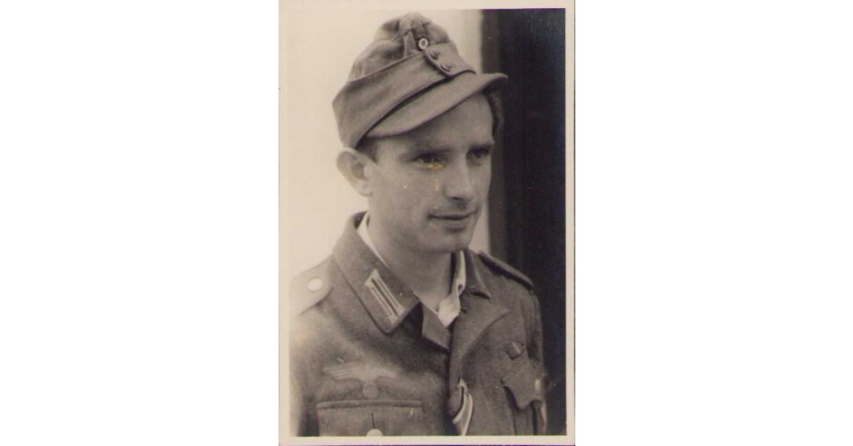 B2740 Soldat german decorat Crucea De Fier Al Doilea Razboi Mondial ...