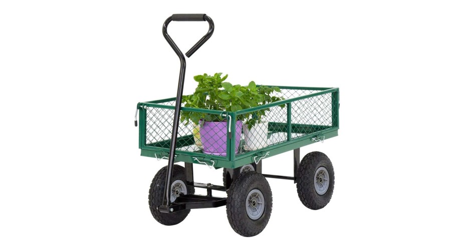 Carucior gradina laterale rabatabile, sarcina maxima 250 kg, cadru ...