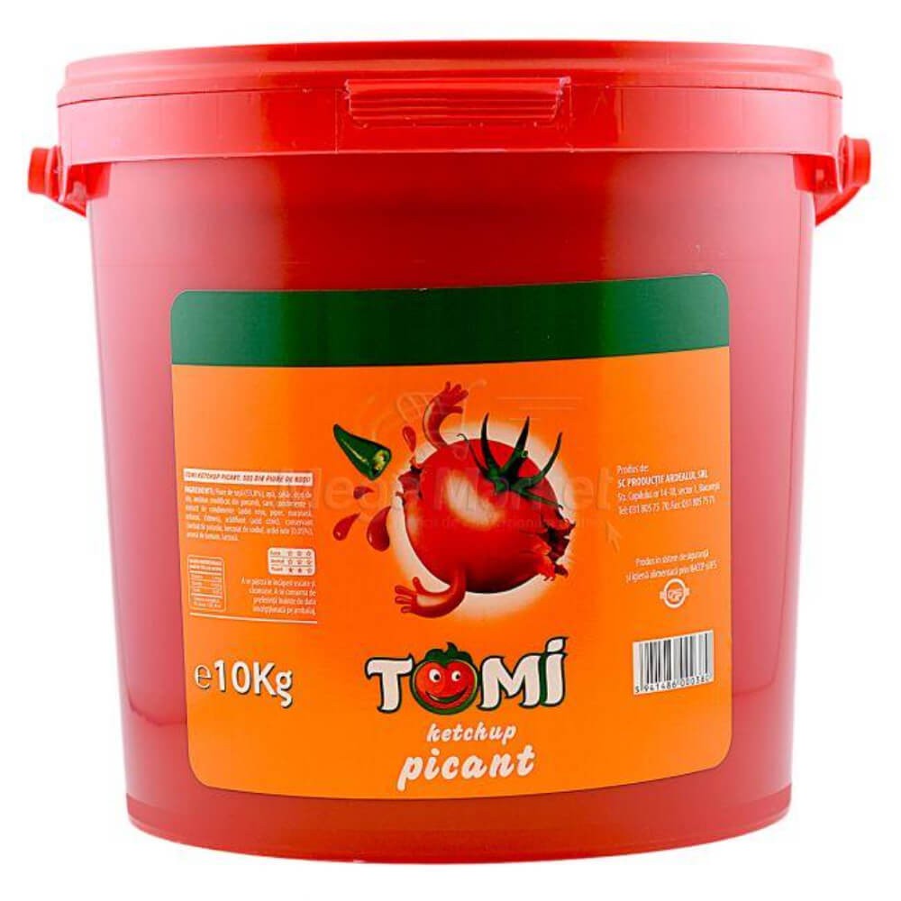 Ketchup Picant Tomi, 10 Kg, Ketchup, Ketchup Picant, Ketchup Tomi, Tomi Ketchup, Tomi Ketchup ...