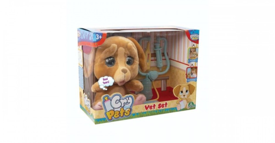 Set Catelus de plus interactiv plangacios + set veterinar Giochi ...