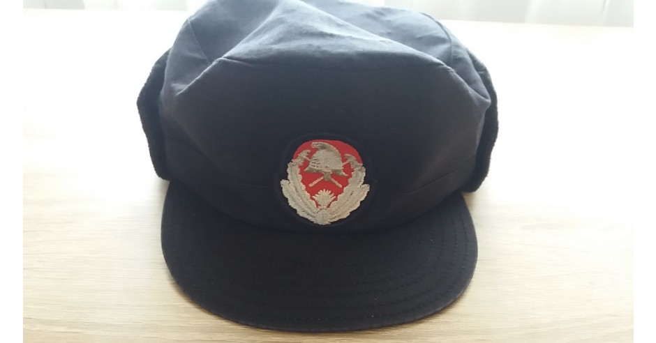 M1 1 - Sapca militara cu emblema brodata - pompieri - piesa de colectie ...