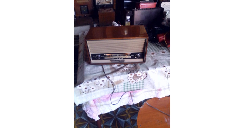 Radio Vechi Telefunken Jubilate 1651k, 1965-66, Lampi. Functional ...