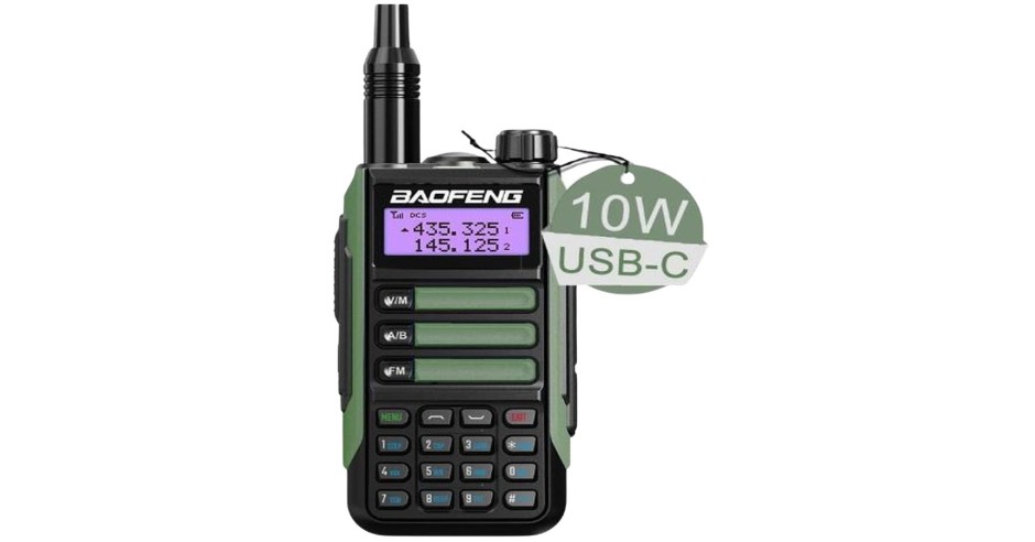 Set Statie Radio Baofeng UV-16 Profesionala, VHF Marina 156MHz/UHF ...