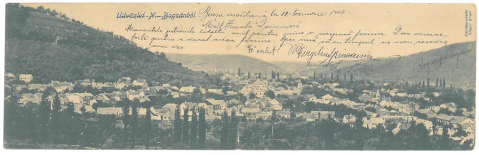 Bocsa in Carti postale banat - romania pana la 1904