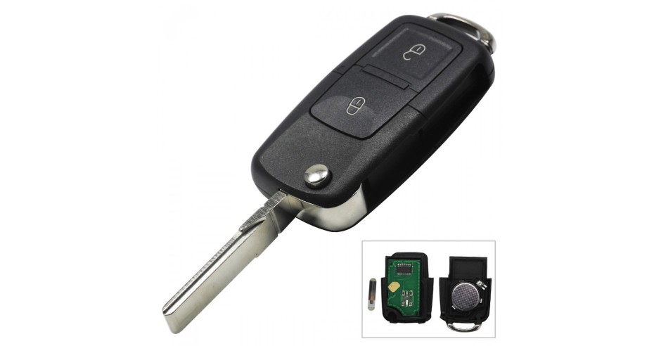 Cheie Auto cu Cip si Telecomanda Volkswagen Golf 4 | Okazii.ro
