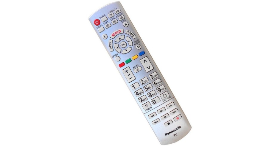 Telecomanda TV Panasonic N2QAYB001010, Argintie - Compatibila cu ...